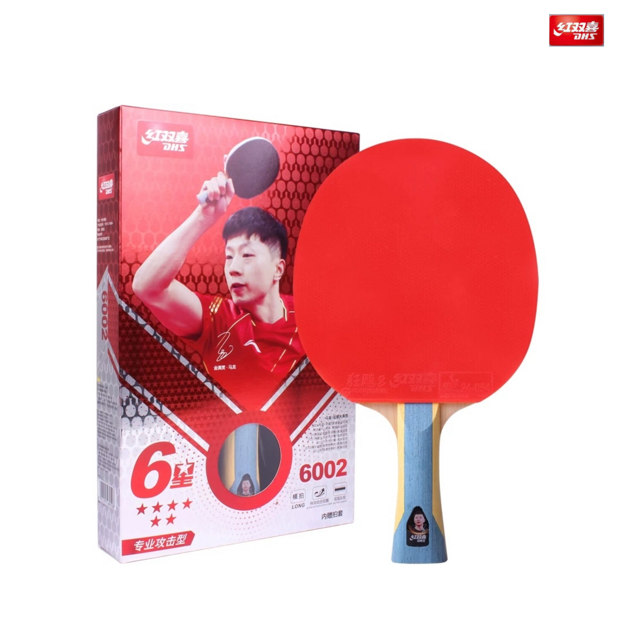 DHS H6002 Shakehand Racket Set - star series -DHS tabletennis – DHS ...