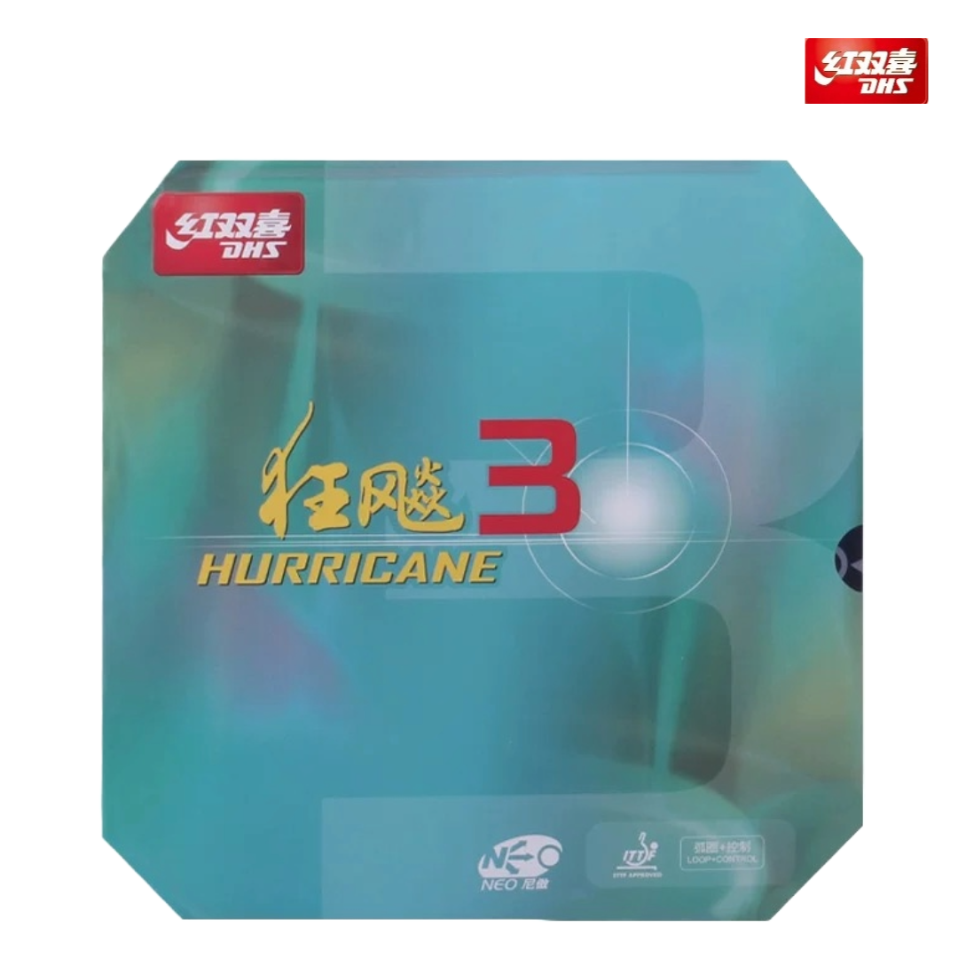 DHS Neo Hurricane 3 Table Tennis Rubber NEO 狂飙 3- DHS tabletennis – DHS ...