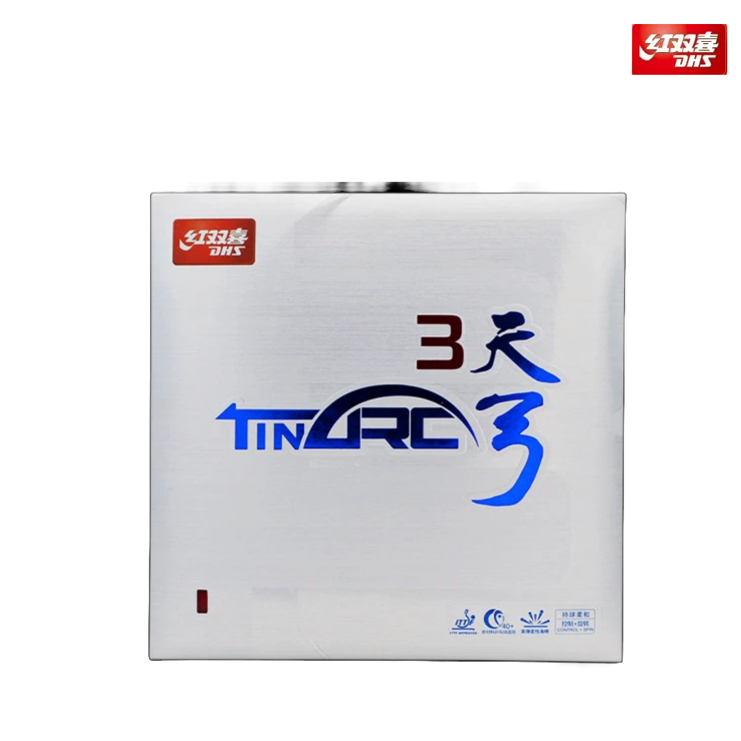 DHS Tin-Arc 3 Table Tennis Rubber 天弓 3 [Pimple in]- DHS tabletennis ...